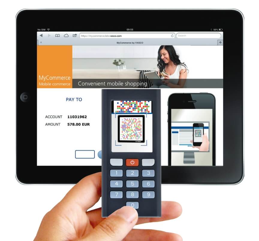 Autenticazione portatile con Vasco Digipass 770 - Pagamenti Digitali